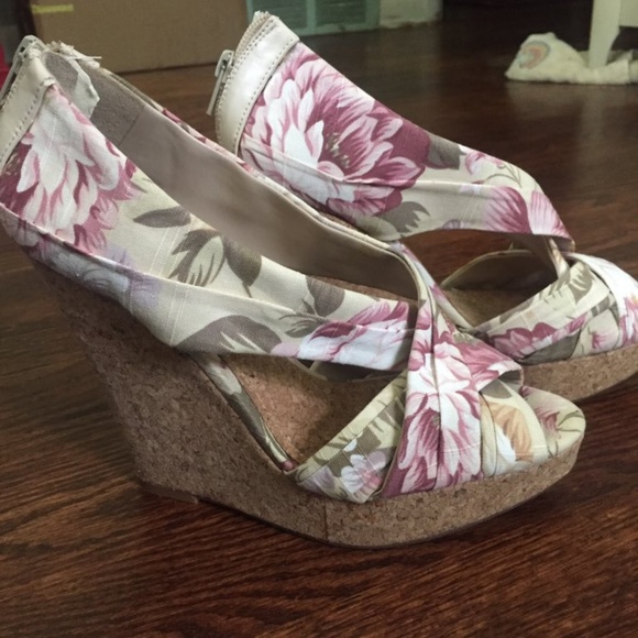 Aldo | Shoes | Floral Wedges From Aldo Size 8 | Poshmark